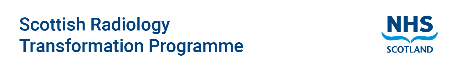 SNRRS Other Opportunities Project – Scottish Radiology Transformation ...